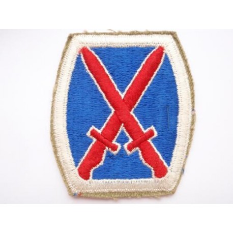 US Army 10th Infantry Division Patch - Gradia Military Insignia