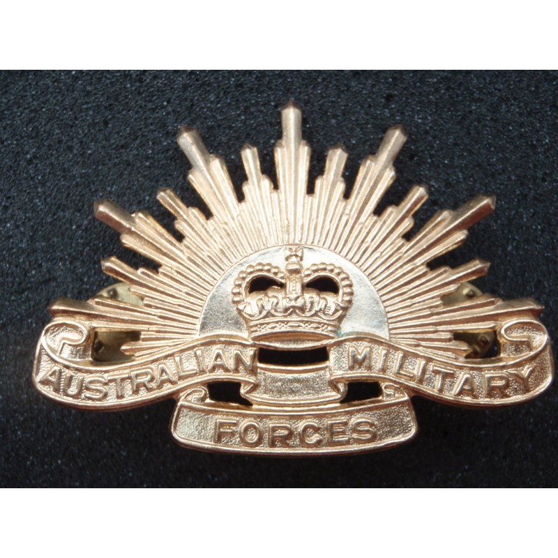 Australian 5th Pattern Rising Sun Hat Badge - Gradia Military Insignia