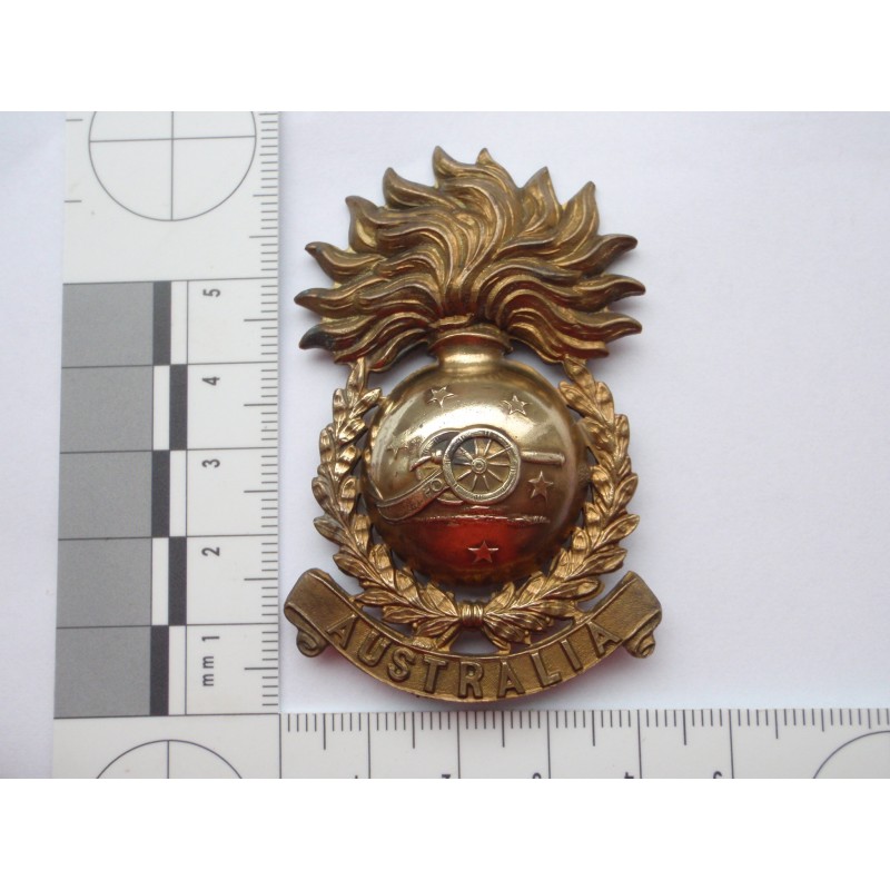 Australian Field Artillery 1900-12 Hat Badge - Gradia Military Insignia