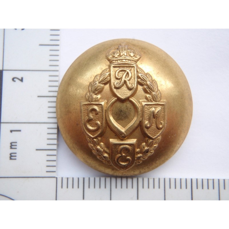 WW2 Officers Gilt REME Button - Gradia Military Insignia