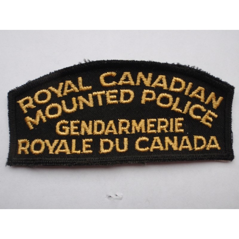 RCMP Shoulder Title - Gradia Military Insignia